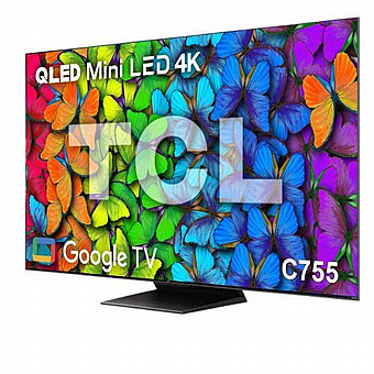 טלוויזיה חכמה ''65 MINI LED מבית TCL טי.סי.אל דגם 65C755 - עולם של ...