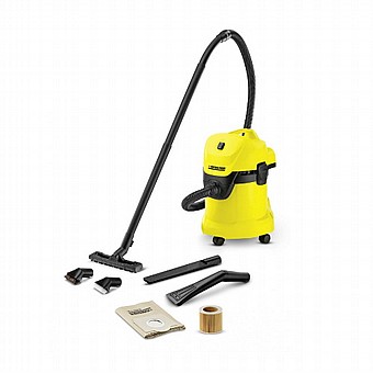 שואב אבק יבש/רטוב מבית KARCHER קארשר דגם WD3 CAR - עולם של חדשנות 360